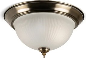 BRILAGI - Stropní svítidlo FRESCO 2xE27/40W/230V pr. 28 cm mosaz