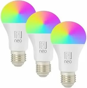 IMMAX NEO SMART sada 3x žárovka LED E27 11W RGB+CCT barevná a bílá / s