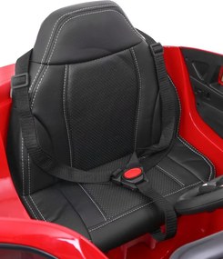 Ramiz Dětské elektrické autíčko BMW X6M lakované - červené SUV + dálkové ovládání