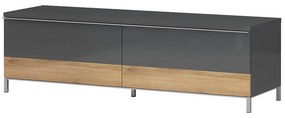 Tv Stolek Onyx TV150-2F/ON anthracite/pacific walnut