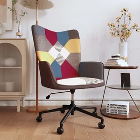 vidaXL Marketos Relaxační křeslo patchwork textil