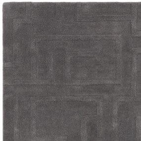 Tribeca Design Kusový koberec Parva Charcoal Rozměry: 200x290 cm