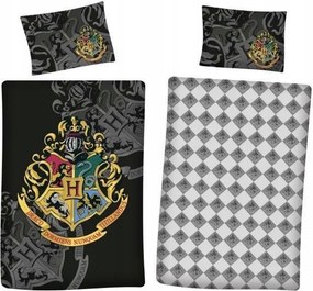 Povlečení 160x200 Harry Potter černé