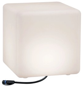 Paulmann 94181 Plug&Shine Cube, venkovní světelný objekt 6,5W LED 3000K, 30x30x30cm, IP67