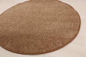 Vopi koberce Kusový koberec Capri měděný kruh - 160x160 (průměr) kruh cm