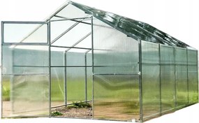 Polykarbonátový skleník 3x8 m zahradní domek 20x40 mm z polykarbonátu 4 mm