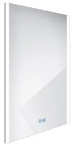 Nimco Zrcadla - Zrcadlo s LED osvětlením, 50x70 cm, dotykový senzor, hliník ZP 11001VX