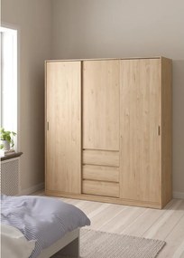 Šatní skříň Simplicity III, hikora jackson