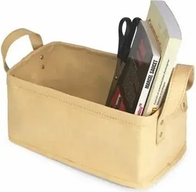 Compactor Basket Ecologic béžová / Úložný košík s dvěma držadly / 28 x