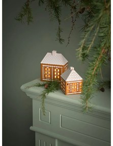 Keramický svícen na čajovou svíčku Gingerbread Lighthouse – Kähler Design
