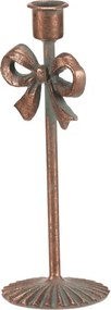 Kovový svícen 22 cm měděný FUP566-M