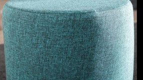 Atelier del Sofa Taburet Liza - Turquoise, Tyrkysová