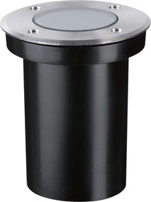 P 94732 LED zemní svítidlo zlaté světlo neláká hmyz IP65 110mm 2200 - 2200K 4,3W 230V kartáč.ocel/umělá hmota - PAULMANN