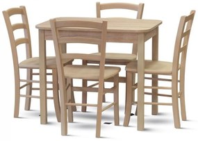 Jídelní dřevěný stůl PICO — 90x65cm, více barev