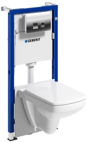 Geberit Duofix wc souprava s mísou, sedátkem a tlačítkem 118.342.21.2