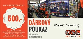 Dárkový poukaz v hodnotě 500 Kč