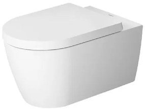 Duravit ME by Starck - Závěsné WC, bílá/matná bílá 2528092600