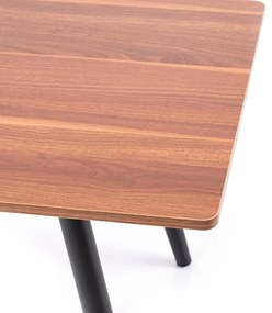 Konferenční stůl s deskou v dekoru ořech PYXE 110x55 cm