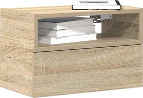 vidaXL Nástěnný noční stolek 45x26x28,5 cm [858598] Barva: dub sonoma