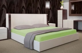 Zelená plachta na postel Šířka: 160 cm | Délka: 200 cm