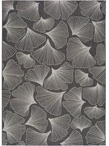 Tmavě šedý venkovní koberec Universal Tokio, 80 x 150 cm