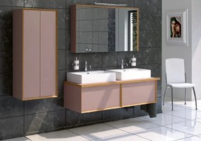 Intedoor OXO MULTI SV 50 4D závěsná skříňka vysoká Barva: 0693AP Orchid Mat