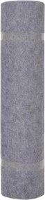 Koberec Šedá 1,2 x 15 m Polyester 331338