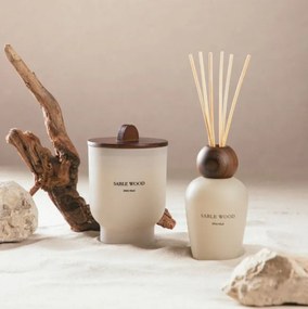 Svíčka SABLE WOOD White Musk 775208