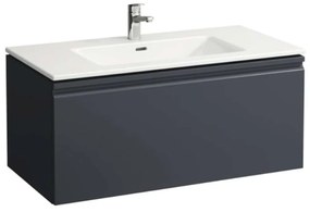 Laufen Pro S - Skříňka s umyvadlem, 100x50 cm, 1 zásuvka, matný grafit H8609654801041
