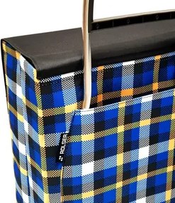 Rolser Jean Scottish 2 černá / Nákupní taška na kolečkách / 2 kolečka