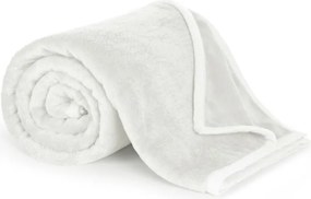 Bellatex Přikrývka Korall micro jednolůžko 150x200 cm Bílá