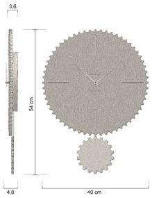 Designové kyvadlové hodiny 11-013-69 CalleaDesign Riz 54cm