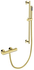 BESCO Nástěnný termostatický sprchový set VEO zlatá  - BABPVNTIIZL