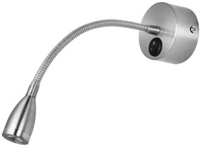 Moderní nástěnné svítidlo Flex 7 Chrome