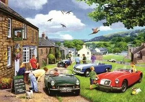 Ravensburger Puzzle: Odpočinkový den v údolí / 1000 dílků / od 14 let