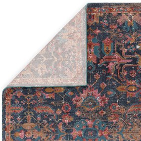 Modrý  koberec Cure Blue Retro Rozměry: 155x230 cm