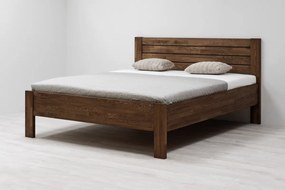 BMB Sofi Lux XL postel - dub Moření: Olej palisandr, Provedení: ostré, Rozměr: 180 x 200 cm