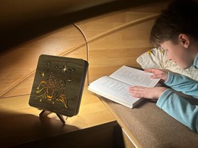 Li-Go "Malý princ" lampa 19x19cm provedení povrchu: dub světlý