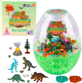 RKToys DIY lampička Terrárium s dinosaury