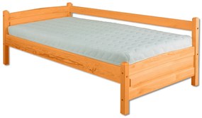 Drewmax Dřevěná postel 90x200 LK133 olše
