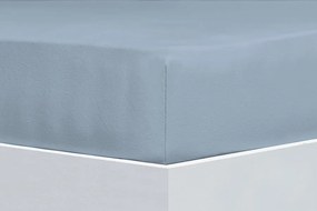Florella Prostěradlo Organic Cotton Jersey Kristallblau, 180x200 cm