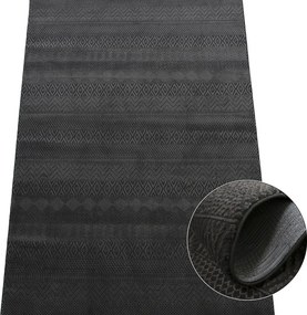 BE Koberec Zurich 1901 DARK GREY - šedý obdélníkový Rozměr: 60x100 cm