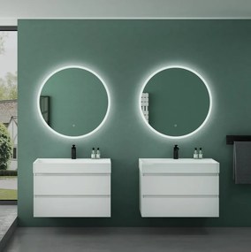 kulaté LED koupelnové zrcadlo DOPORRO TOUCH 50-80cm Velikost: 50