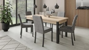 ADRK Furniture Sada stůl s židlemi RODOS 81 SE-ROD-81-BS