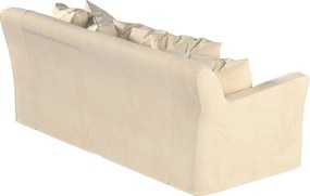 Potah na pohovku IKEA  Tomelilla rozkládací barva ekr látka lesklé, sametová