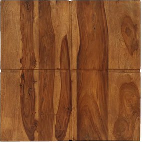 Konferenční stolek 80 x 80 x 30 cm masivní akáciové dřevo 246250