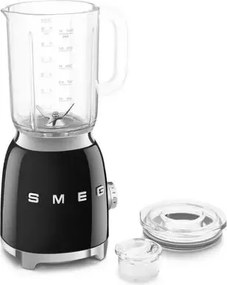SMEG 50's Retro Style černá / Stolní mixér / 800 W / 1.5 l / 4 program
