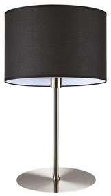 Ideal Lux Stolní lampa SET UP, BIG, ⌀30cm Barva stínidla: černá, Barva podstavce: černá