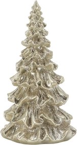 Elegantní vánoční champagne stromek se třpytkami Glitt Forest S - 8*15 cm