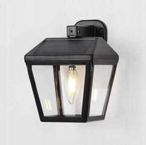 Solární Led Nástěnné Svítidlo S 2700K Žárovkou, 3 Režimy